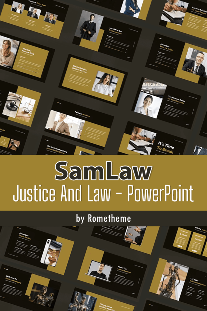 SamLaw Justice And Law - PowerPoint – MasterBundles