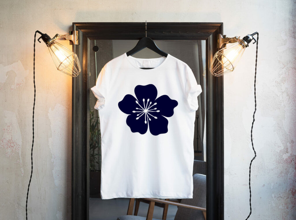 Silhouette Cherry Blossom T-Shirt Designs – MasterBundles