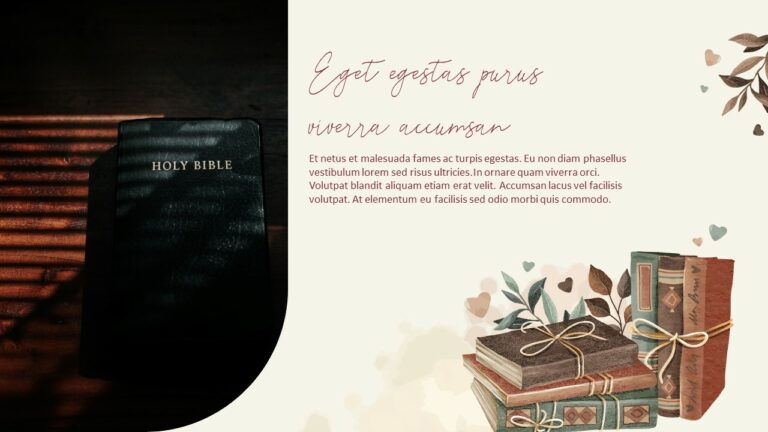 Bible Background For Powerpoint – MasterBundles