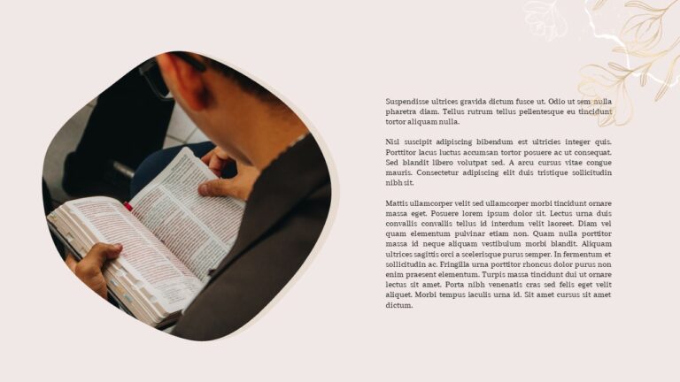 Bible Study Powerpoint Template – MasterBundles