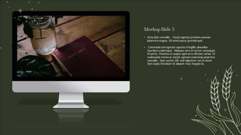 Christian Themed Powerpoint Template – MasterBundles