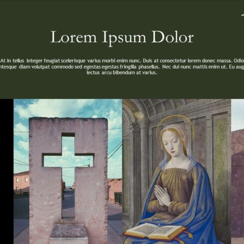 Christian Themed Powerpoint Template | MasterBundles