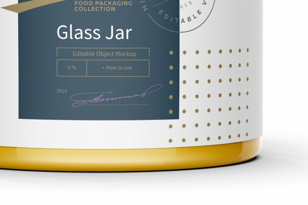 Two Glass Jar Mockup – MasterBundles