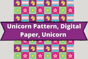 Unicorn Seamless Pattern – MasterBundles