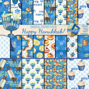 Hanukkah Jewish Holiday Design – MasterBundles