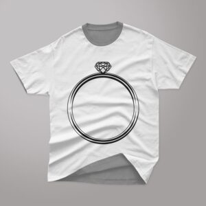 Wedding Ring T-shirt Designs Bundle – MasterBundles