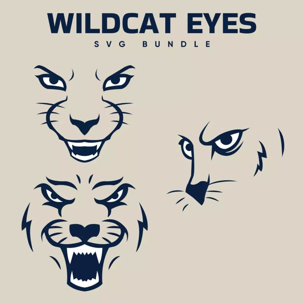 Wild Cat SVG Designs Bundle – MasterBundles