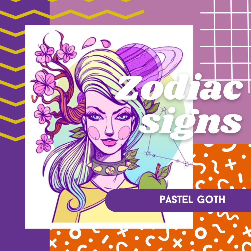 Zodiac Signs Pastel Goth – MasterBundles