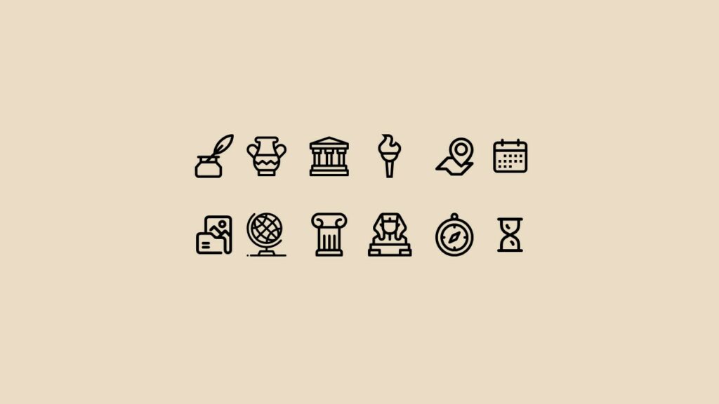 History Powerpoint Template: 20 Slides – MasterBundles