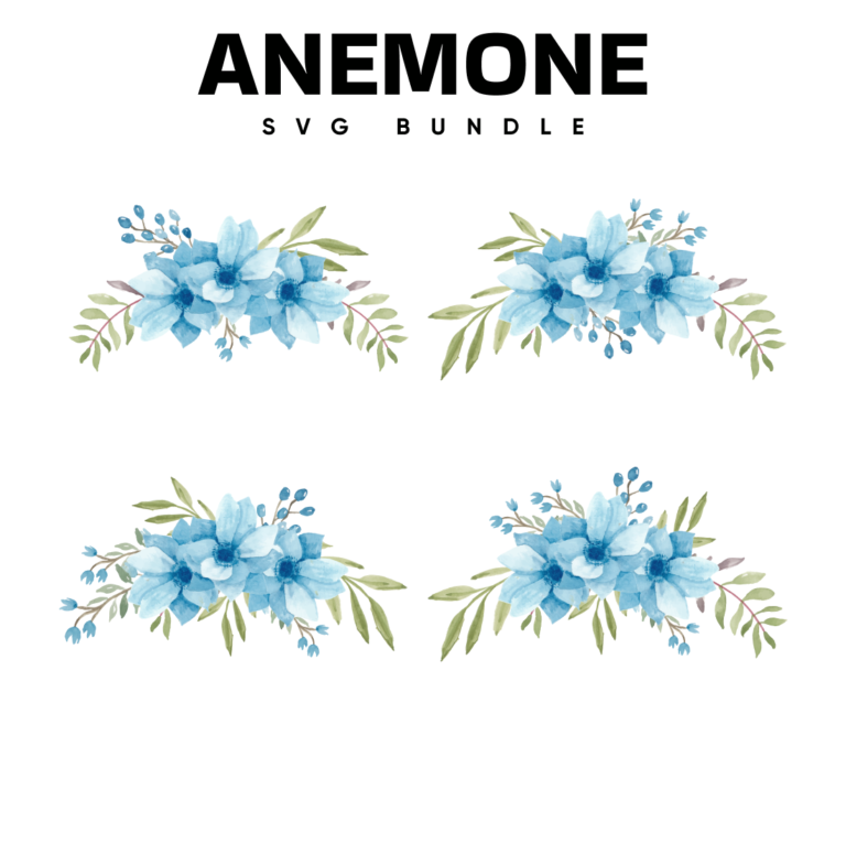 Anemone SVG Designs – MasterBundles