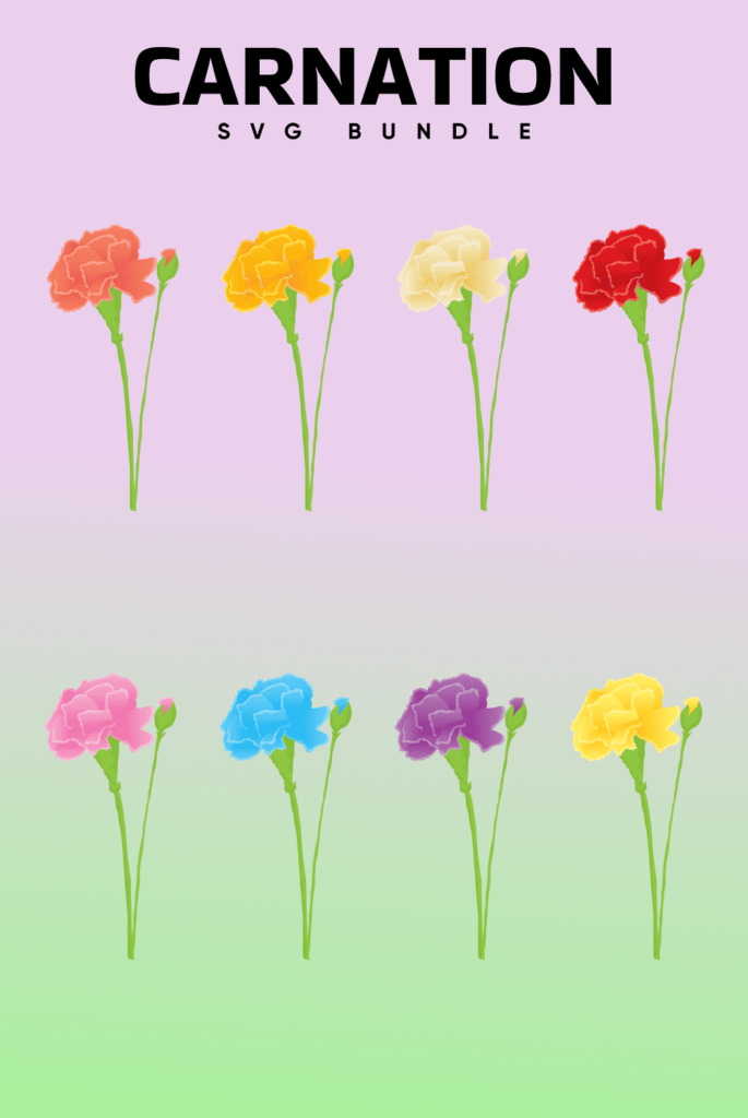Carnation SVG Free – MasterBundles