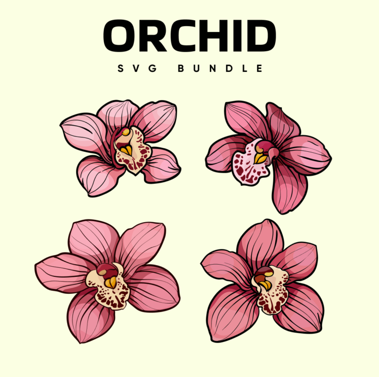 Orchid SVG Designs – MasterBundles