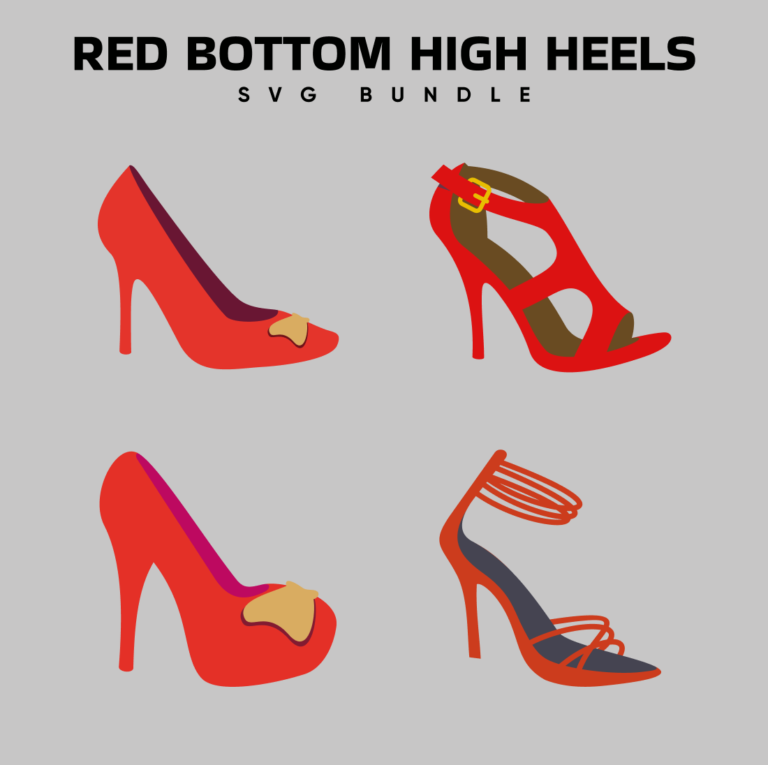 Heels SVG Files Bundle – MasterBundles