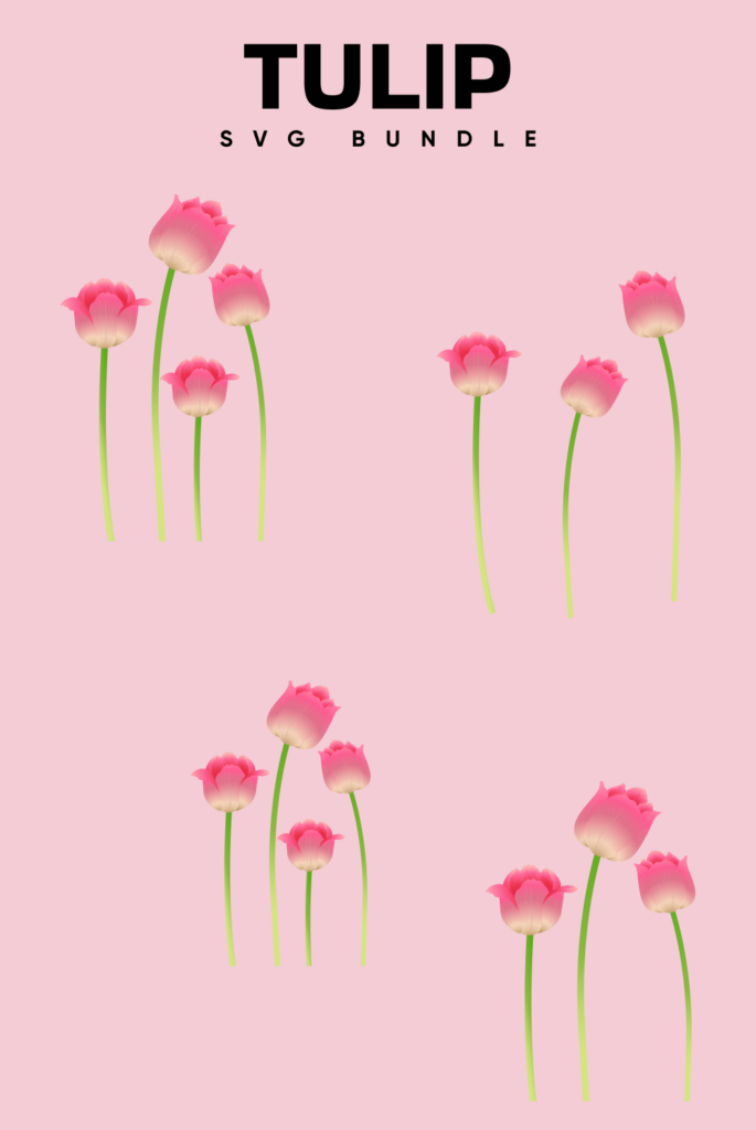 Tulip SVG Bundle – MasterBundles
