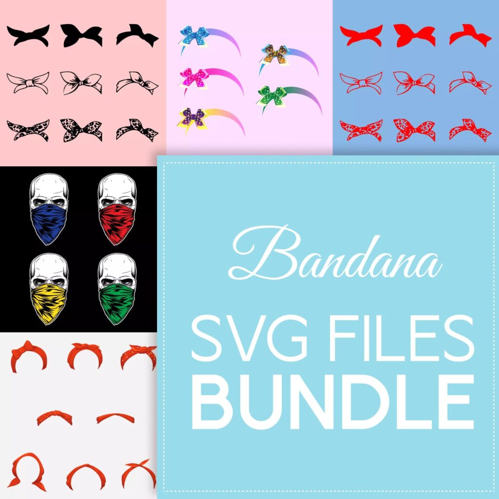 Bandana SVG Files Bundle – MasterBundles