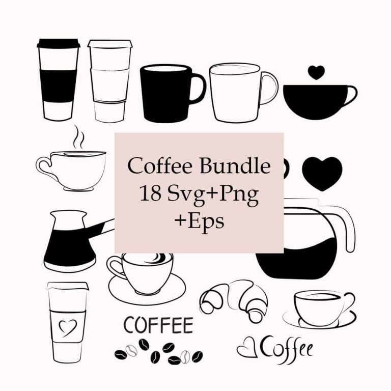 Coffee SVG Bundle – MasterBundles