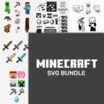 Minecraft Birthday SVG Bundle – MasterBundles