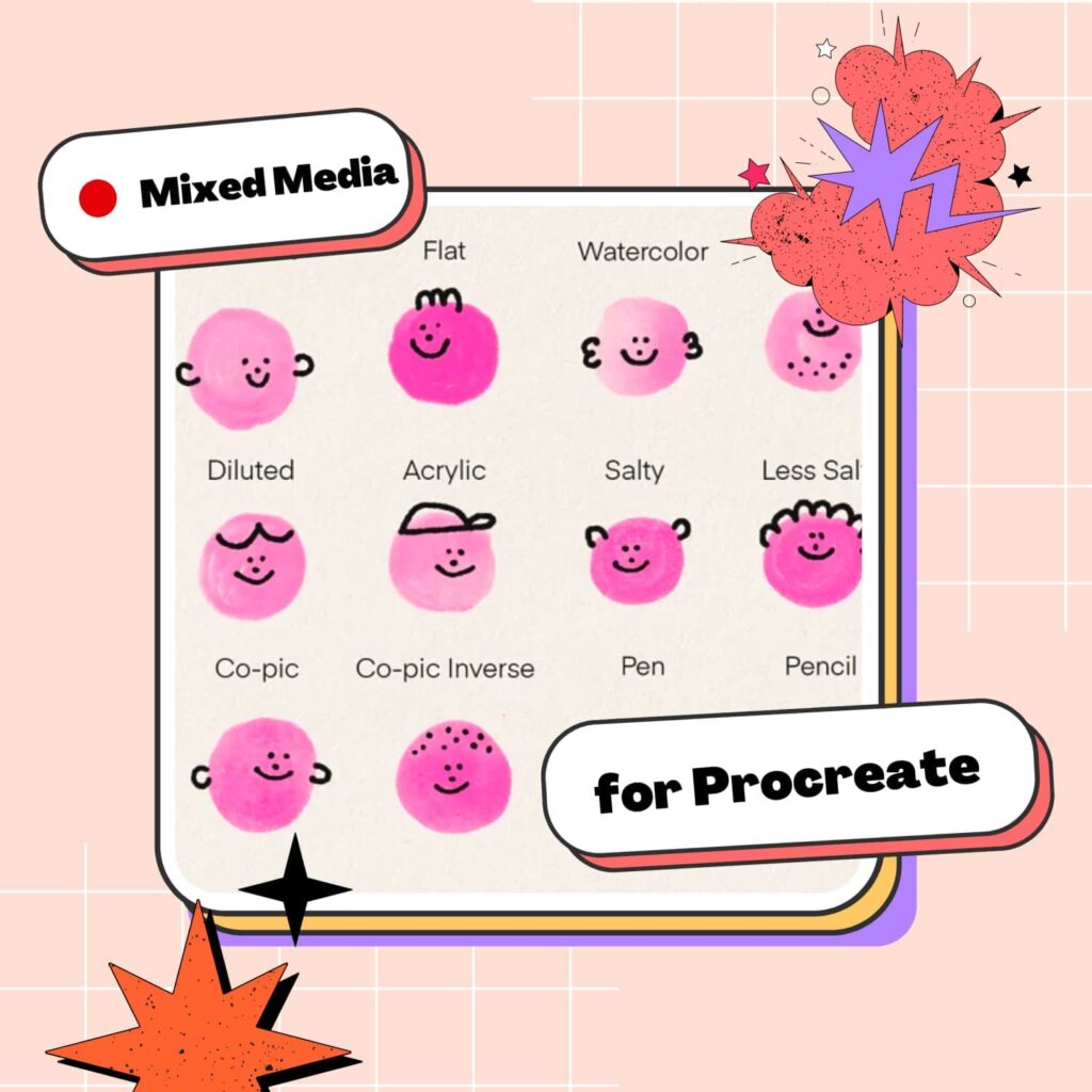 Pencil Lovers Megapack for Procreate | Master Bundles