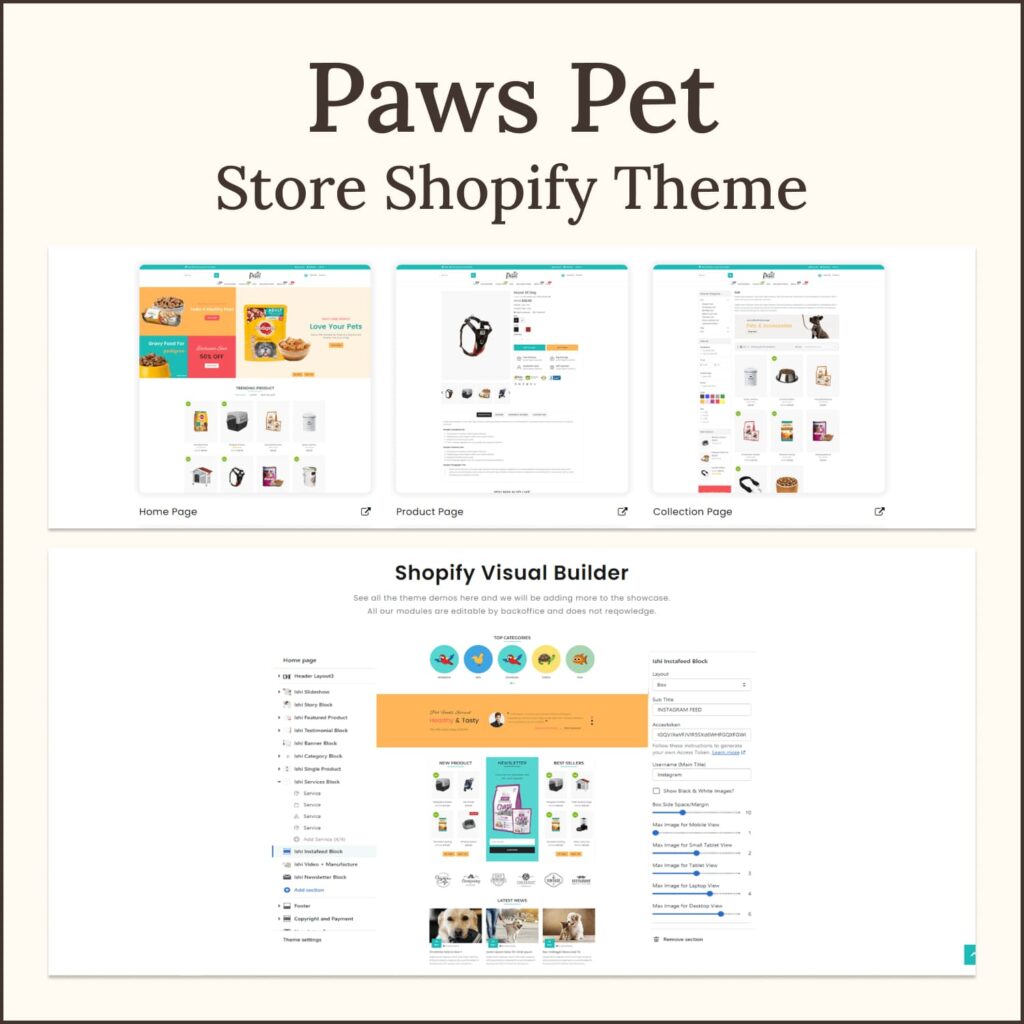 Paws Pet Store Shopify Theme – MasterBundles