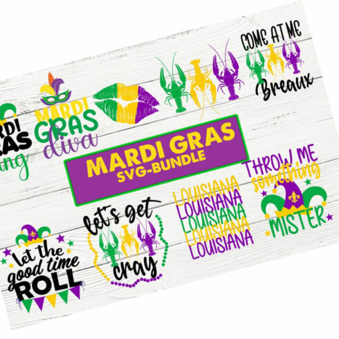 Mardi Gras SVG Bundle – MasterBundles