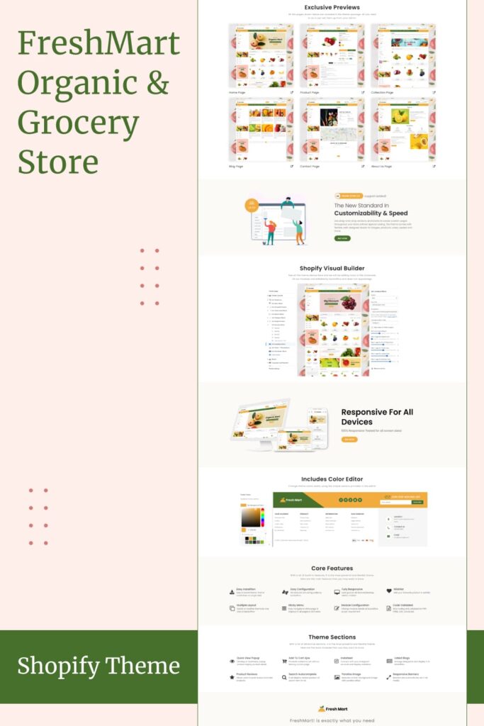 FreshMart Organic & Grocery Store Shopify Theme – MasterBundles