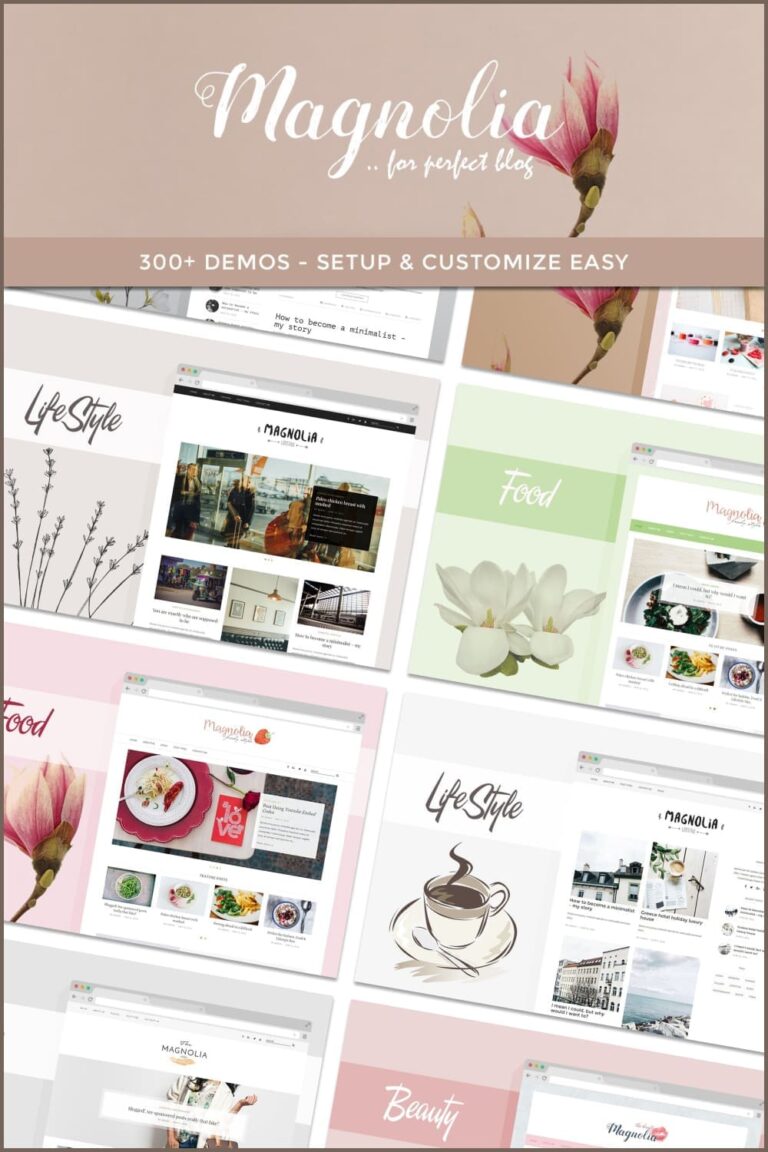 Magnolia - Biggest & Easy Blog – MasterBundles
