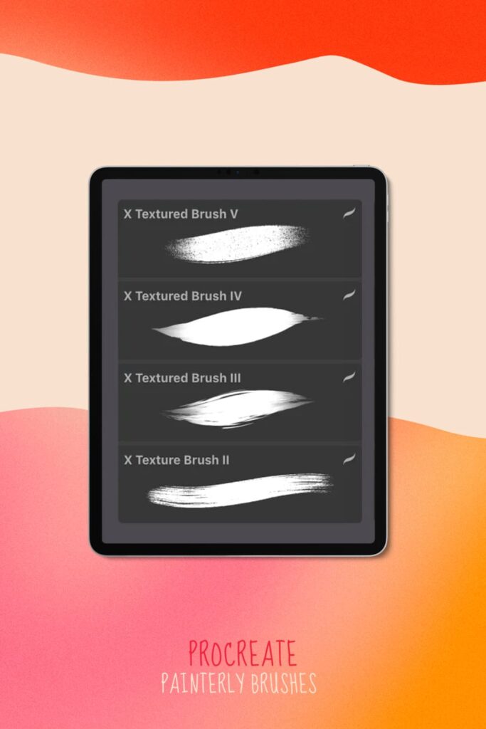 Procreate Painterly Brushes – MasterBundles