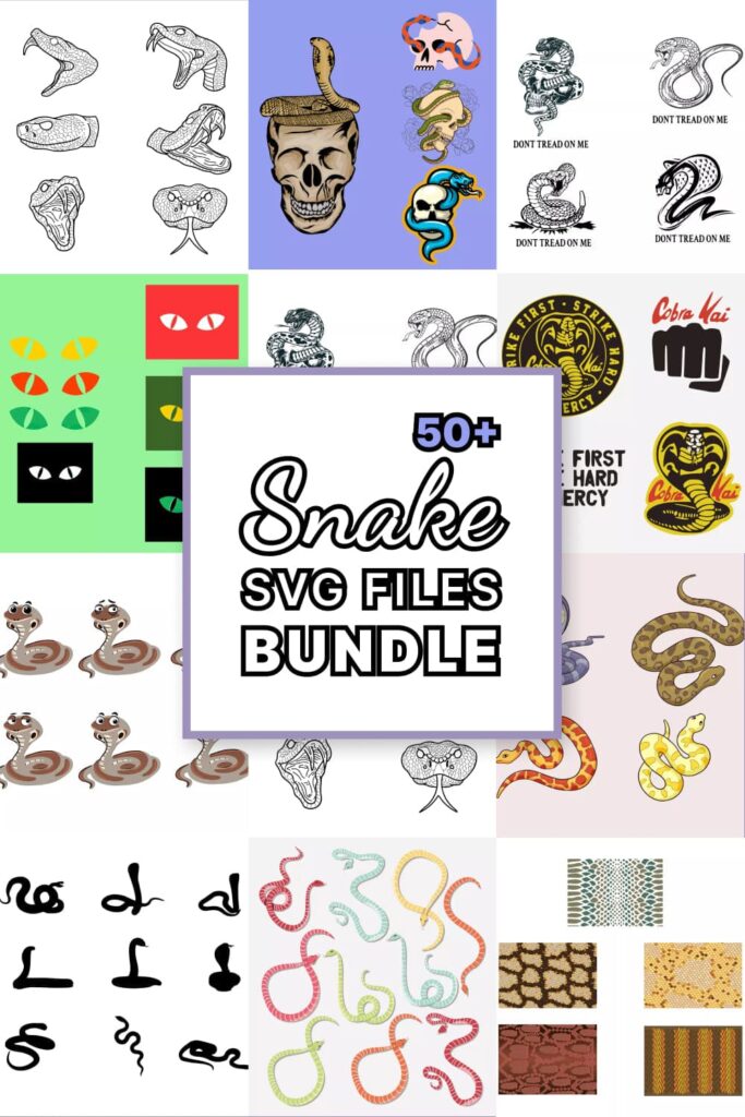 Snake SVG Files Bundle – MasterBundles