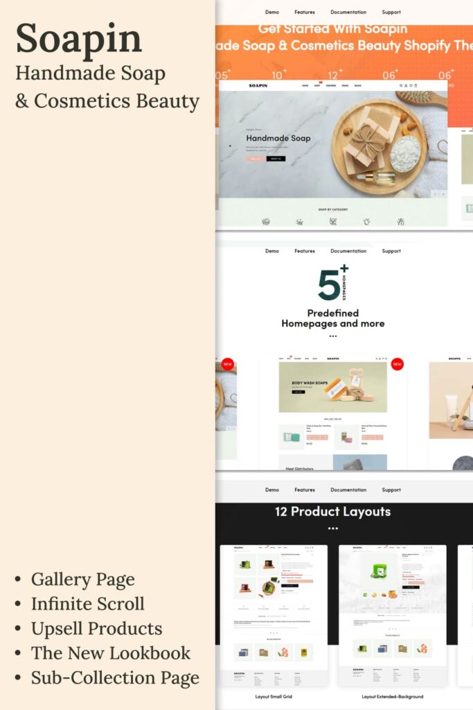 Soapin - Handmade Soap & Cosmetics Beauty Shopify Theme – MasterBundles