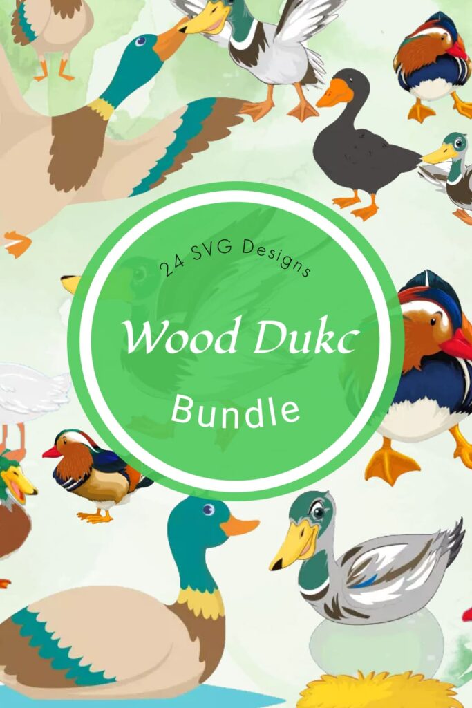 Wood Duck SVG Designs Bundle – MasterBundles