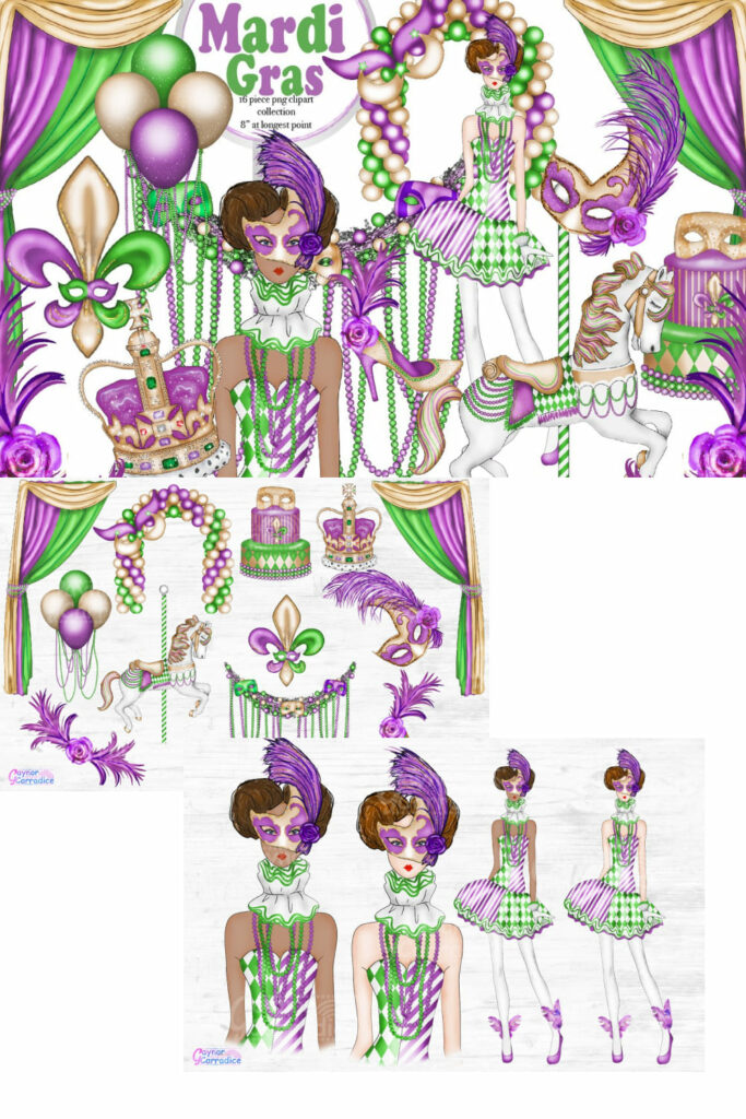 Mardi Gras Fashion Collection – MasterBundles