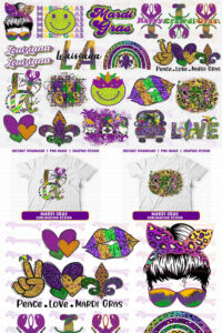Mardi Gras PNG Bundle – MasterBundles