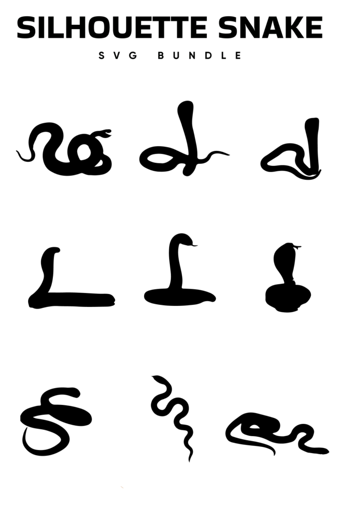 Silhouette Snake SVG – MasterBundles