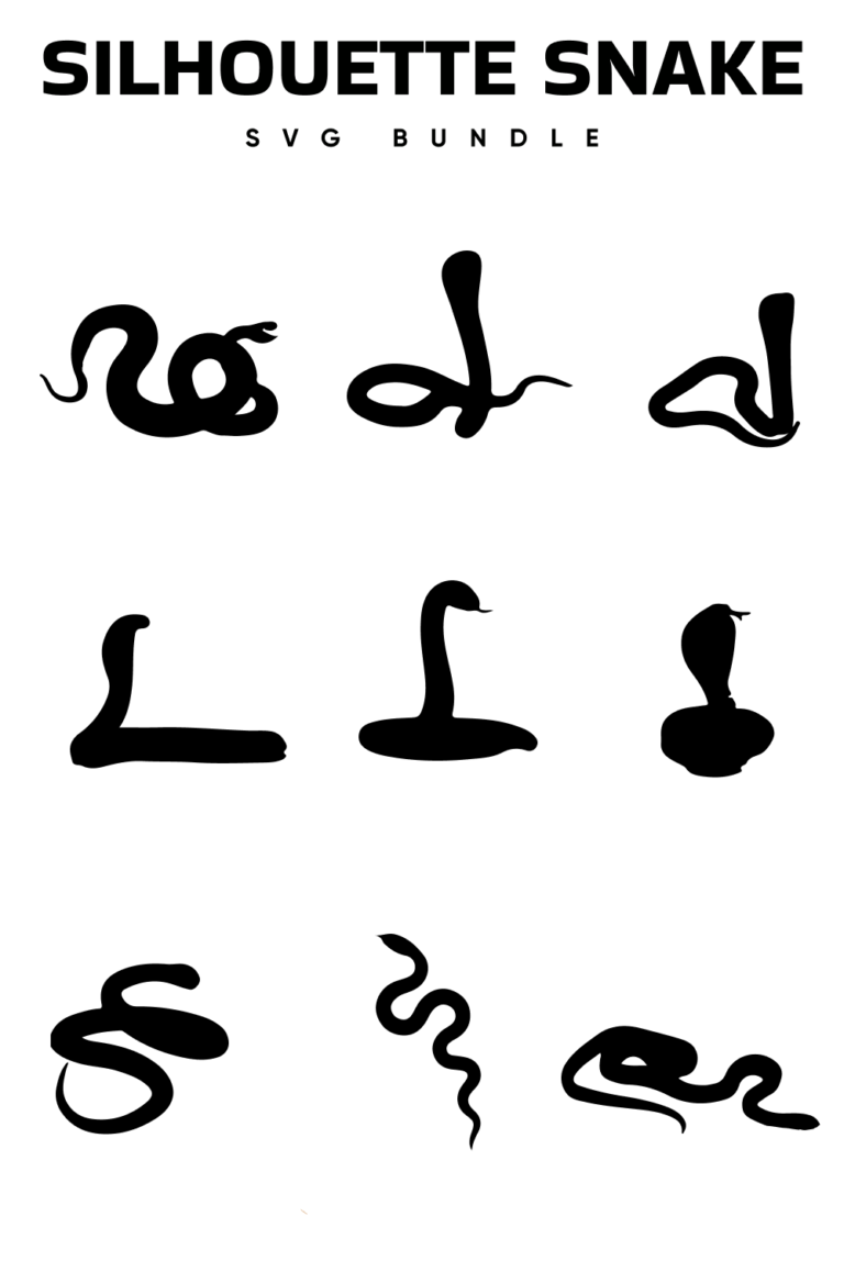 Silhouette Snake SVG – MasterBundles