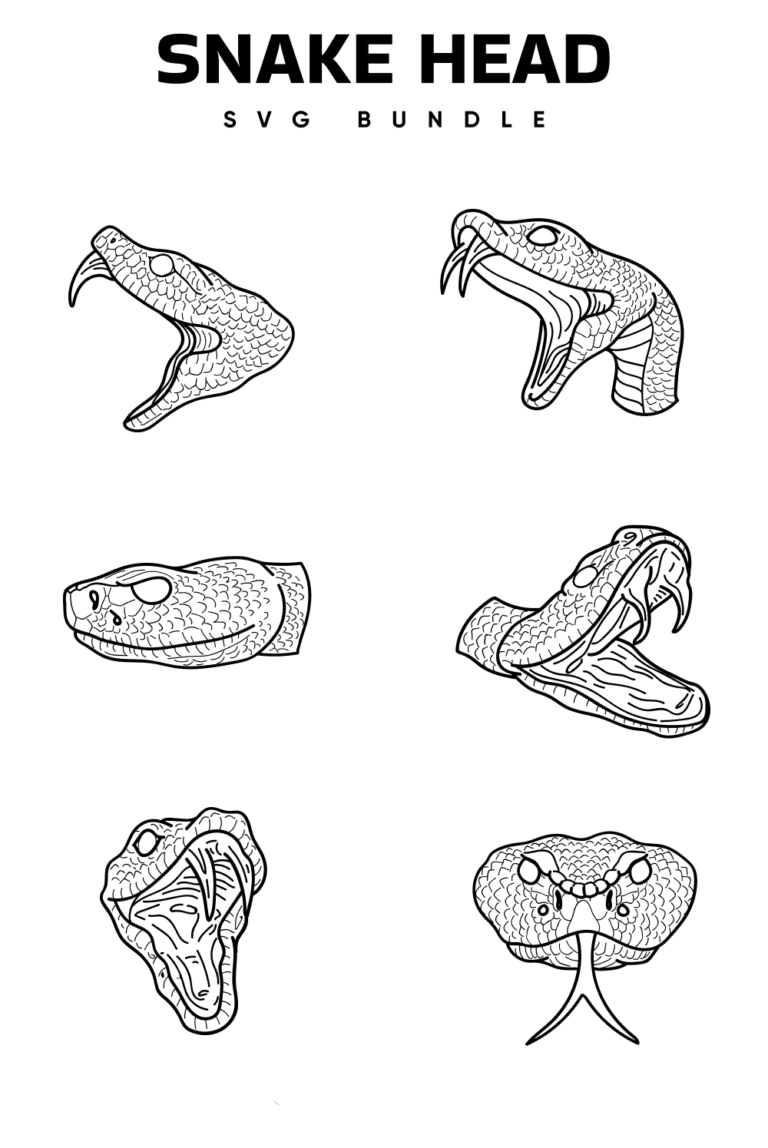 Snake Head SVG – MasterBundles