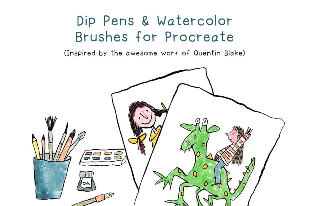 Pens & Watercolor for Procreate | Master Bundles