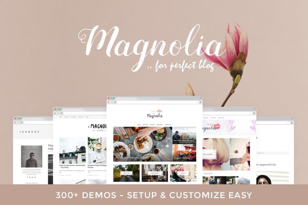 Magnolia - Biggest & Easy Blog – MasterBundles