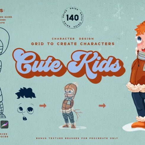 MEGABUNDLE Character Grids – MasterBundles