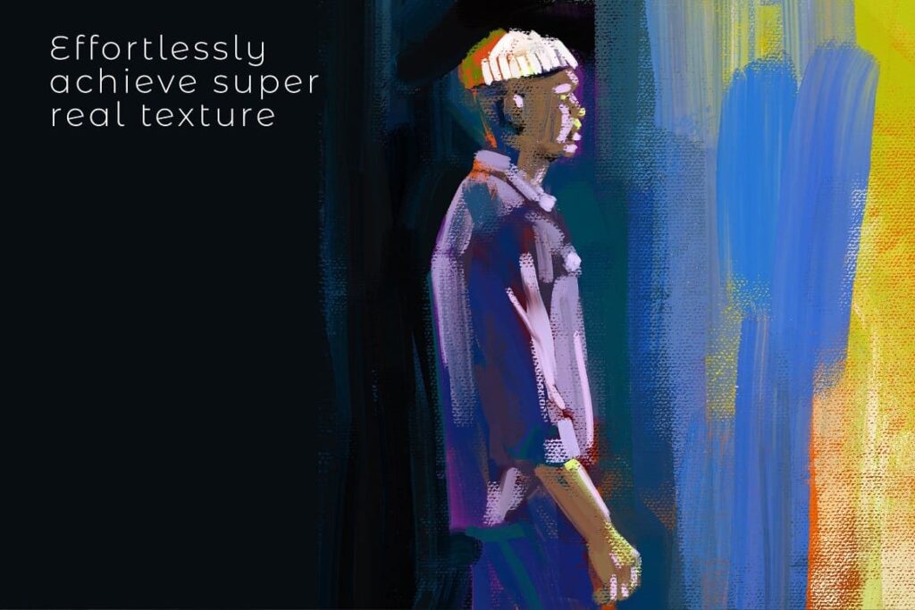 Oil On Canvas for Procreate – MasterBundles