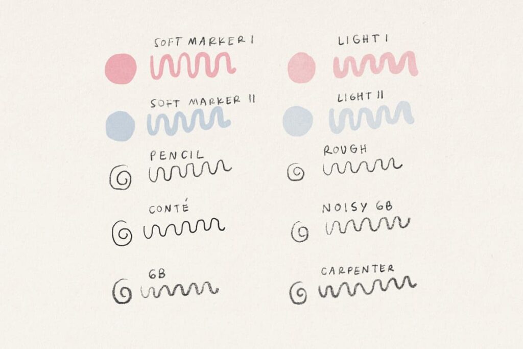 Soft Markers for Procreate – MasterBundles