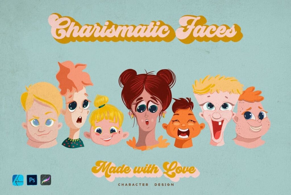 MEGABUNDLE Character Grids – MasterBundles