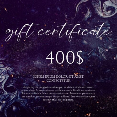 Powerpoint Gift Certificate Template – MasterBundles