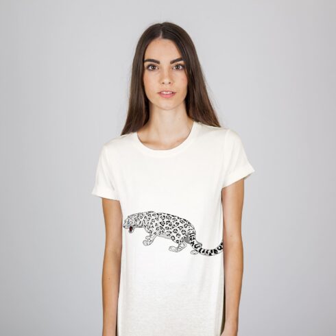 Snow Leopard SVG T-Shirt Designs – MasterBundles