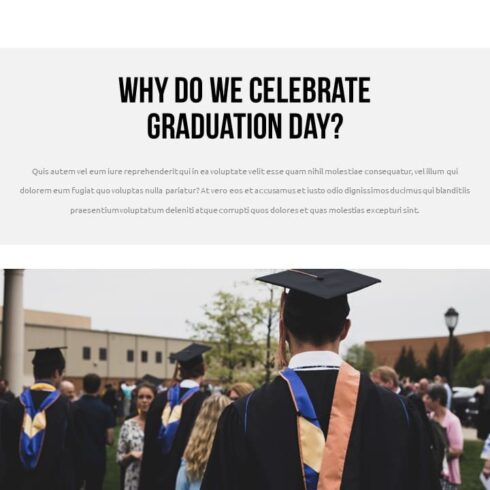 Graduation Powerpoint Template – MasterBundles