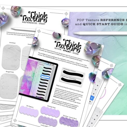 Thick Texture for Procreate | MasterBundles