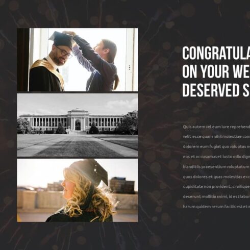 Graduation Powerpoint Template | MasterBundles