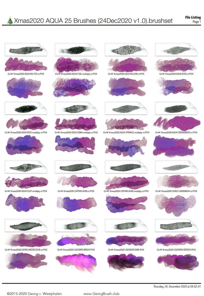 XMAS 2020 Bundle: 150+ Brushes – MasterBundles