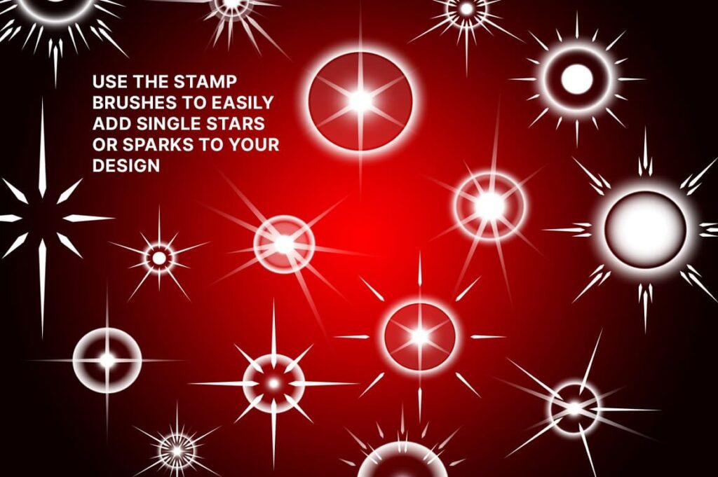 Stars and Sparkles (Brushes and More) – MasterBundles