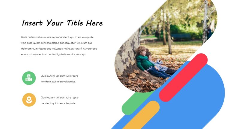 Preschool Graduation Powerpoint Template – MasterBundles