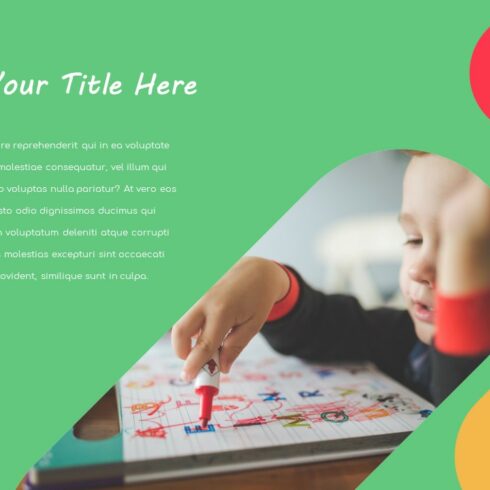 Preschool Graduation Powerpoint Template – MasterBundles